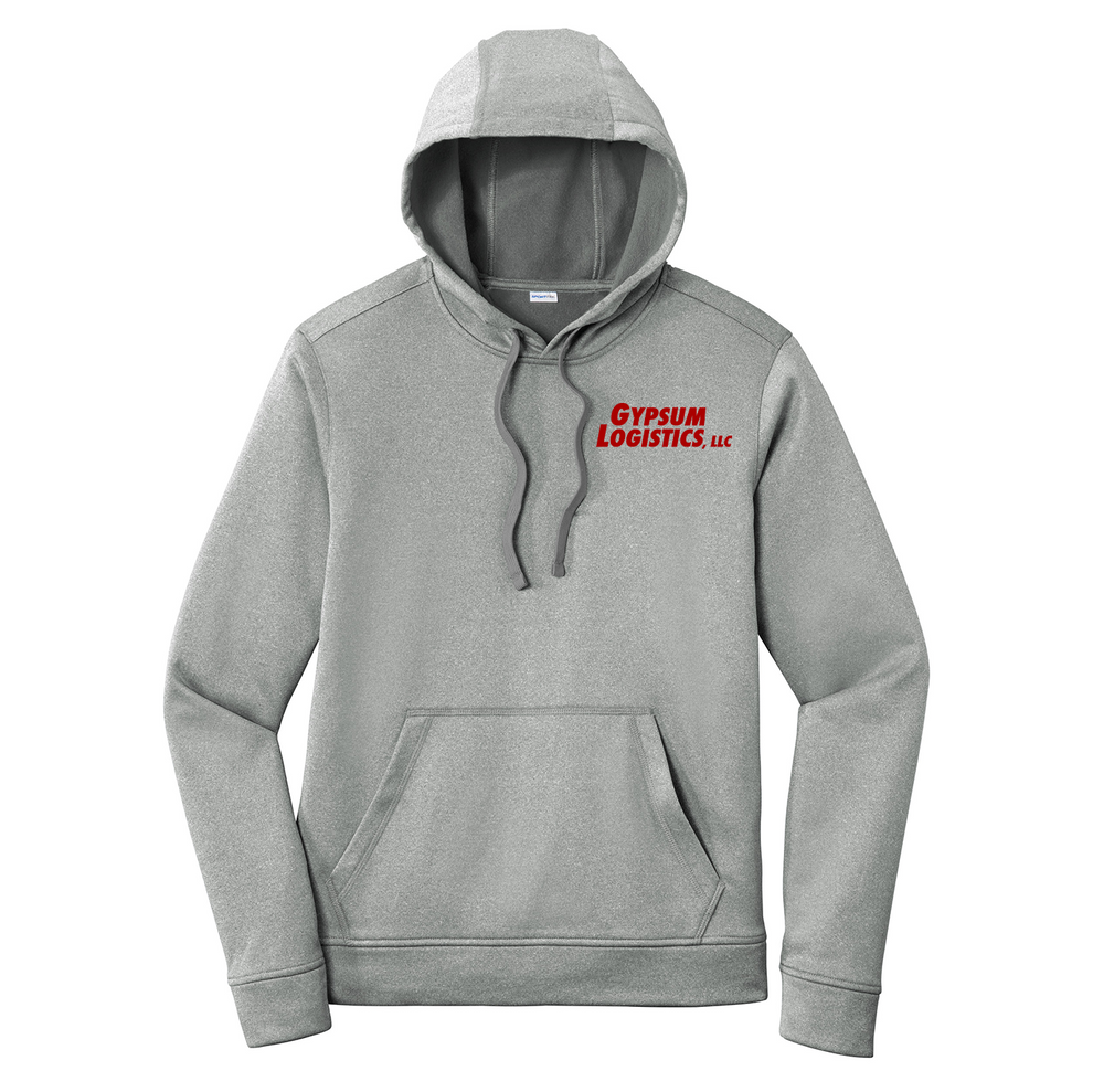 Sport-Tek ® PosiCharge ® Sport-Wick ® Heather Fleece Hooded Pullover ...